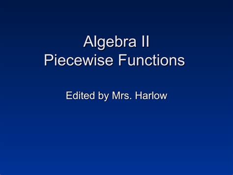 Chapter 1 Functions