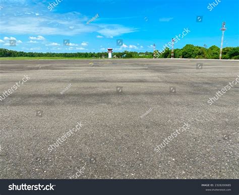 Empty Plane Runway