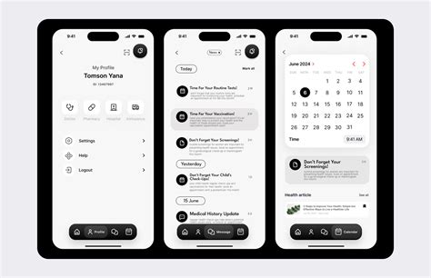 gene mobile app and ux ui design burav behance
