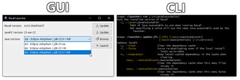 Automated Installation Using The Launcher Recaf Documentation
