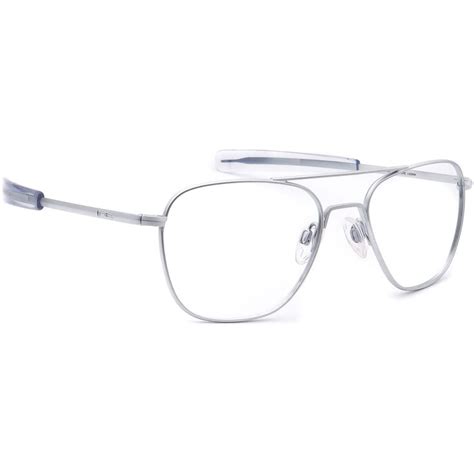 Randolph Engineering Sunglasses Frame Aviator Matte Chrome Pilot Metal Usa 52 Mm Randolph