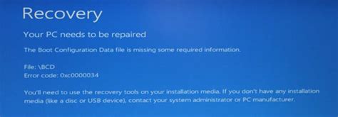 BCD Error Windows Doesn T Start Super User