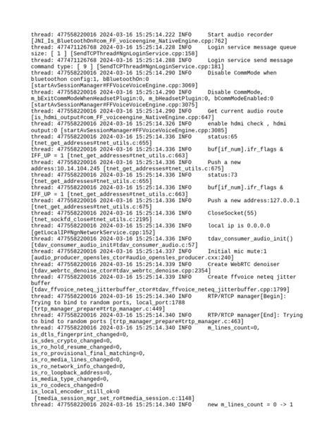 ffrtc log pdf network protocols telecommunications