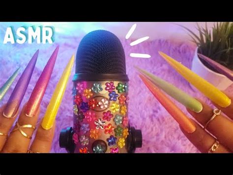 ASMR | Tascam tapping & scratching, extreme tingles, no talking, long nails