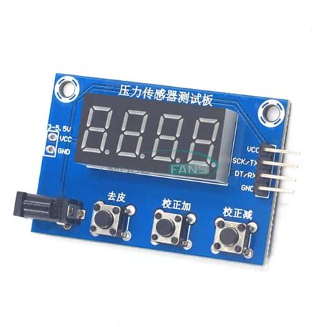 Hx711 Load Cell Module With Pressure Sensor 5kg Eur 956 Picclick Fr