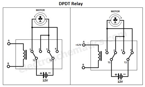 Supreme Dpdt Relay Circuit Diagram Phase Motor Reversing Switch Wiring