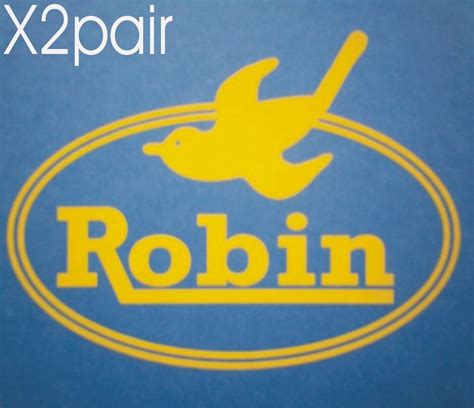 Robin Wrc Rally Car Sponsor Stickers Decals Subaru Impreza Wrx Sti X2