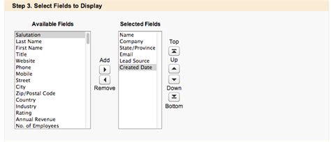 Creating Salesforce List Views