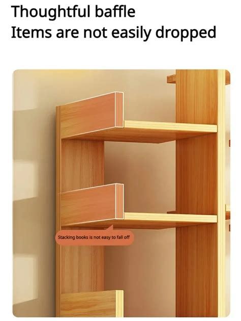 Книжная полка для гостиной с ящиками многослойная открытая полка для хранения легкие роскошные