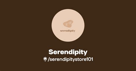 Serendipity Twitter Instagram Tiktok Linktree
