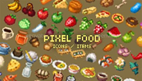 Minecraft Food Icons