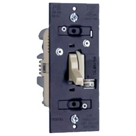 Tdcl453piccv6 Cflled Toggle Dimmer Switch Ivory