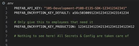 Release Secret Management Across Languages Prefab
