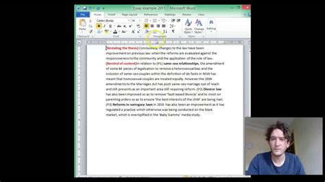How To Write An Essay Conclusion With Actual Examples Youtube