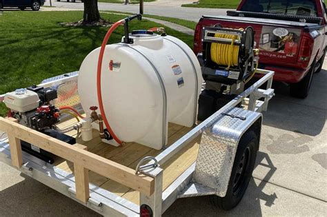 125 Gallon Diaphragm Pump Component Mount Sprayer Termite Central