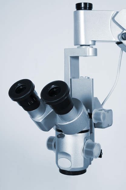 Premium Photo Modern Microscope