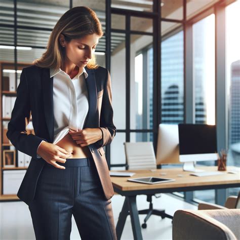 Dall E Belly Button At The Office Nov 13 By Buttononbelly On Deviantart