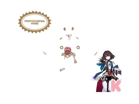 ⭐ Honkai Star Rail Xueyis Accessories Digital 3d Model Files Xueyi Cosplay・ 3mf File For