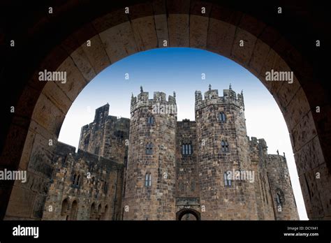 The Alnwick Castle Most Famously Known As Hogwarts Castle In The Harry
