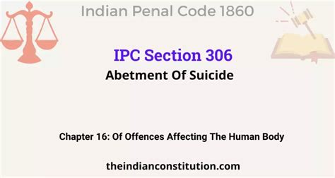 Ipc Section 306 Abetment Of Suicide
