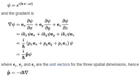 Quantum Mechanical Operators Reading Feynman