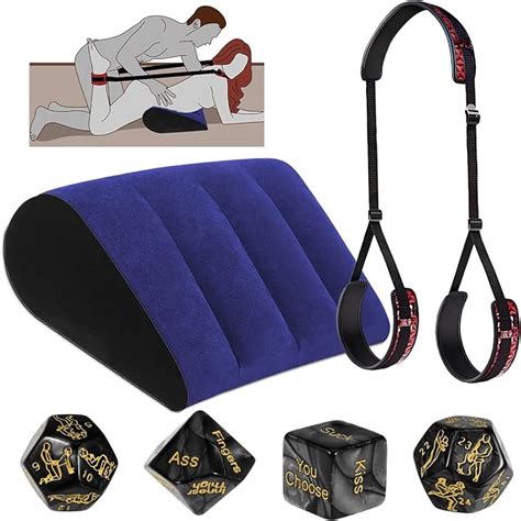 Sex Furniture Set Sex Bondage Restraints Kit With Sex Pillow Handcuffs Ankle Cuffs