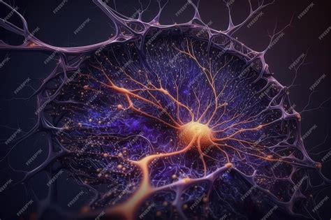 Premium Ai Image Neural Network Simulation With Realtime Processing