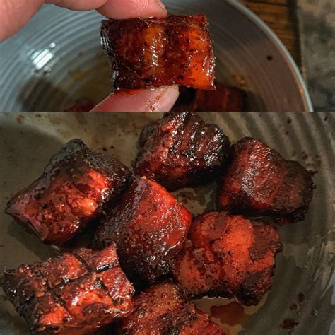 Homemade Pork Meat Candy Rfoodporn