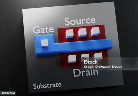 Cmos 트랜지스터 구조 N형 금속 산화물 반도체 현장 효과 트랜지스터 시뮬레이션 0명에 대한 스톡 사진 및 기타 이미지 0명 3차원 형태 Cpu Istock
