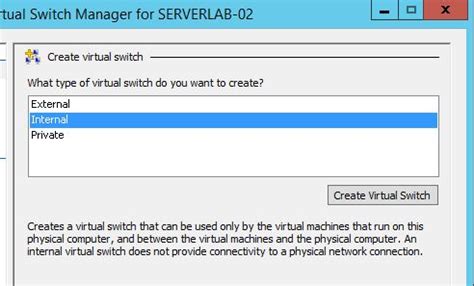 Networking How To Connect My Base Machine To The VM On Hyper V With Virtual Switch Super User