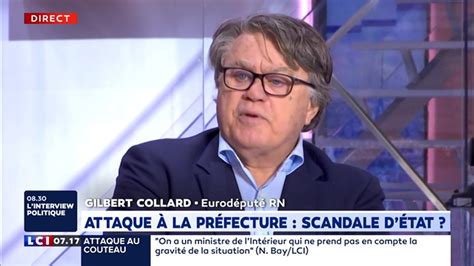 Gilbert Collard Sur Lattaque à La Préfecture De Paris Il Y Avait