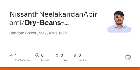 Github Nissanthneelakandanabiramidry Beans Classification Random