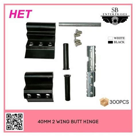 Aluminium 2 Wing Butt Hinges Black At ₹ 50 Piece In Mumbai Id 2852096280991