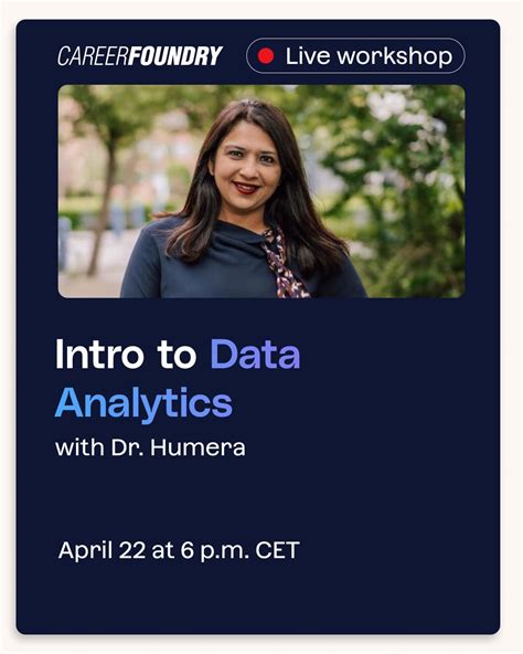 Careerfoundry On Linkedin Dataanalytics Workshop Tech