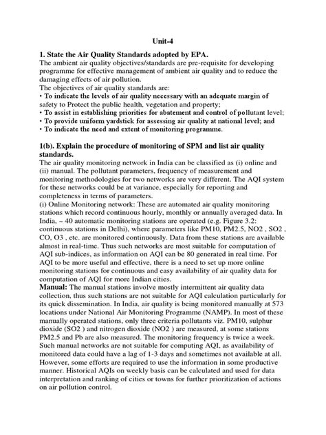 Apc Unit 4 Pdf Air Pollution Greenhouse Gas