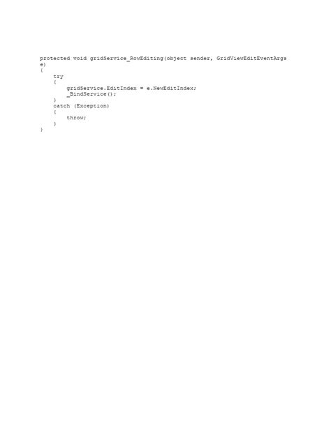 Editing Gridview Pdf