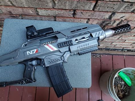Mass Effect N7 Rapidstrike Commission Complete 🤘 While This Build Has
