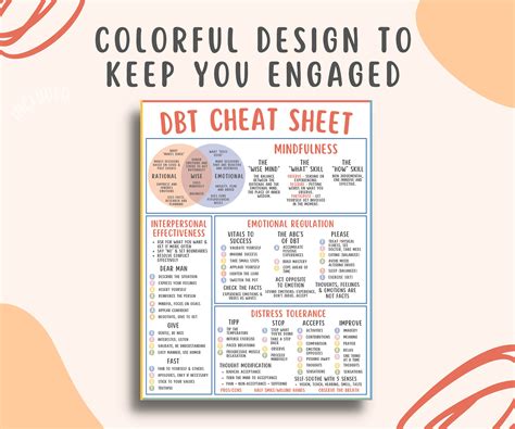 Printable Dbt Skills Cheat Sheet Printable Word Searches 48 Off