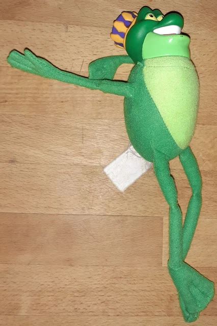 Jean Bob Frog 1994 From The Swan Princess Soft Toy Plush £5 00