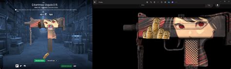 How To Craft Mac 10 Sakkaku Ouchie Sticker R Cs2