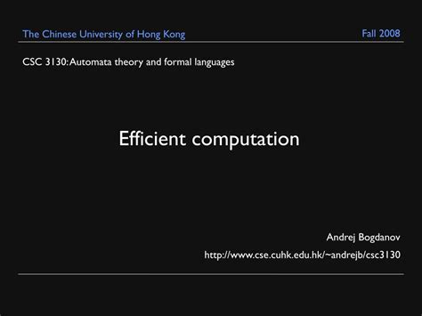 PPT CSC 3130 Automata Theory And Formal Languages PowerPoint Presentation ID 243780