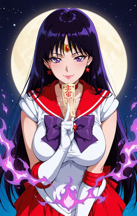 Rei Hino Sailor Mars Sailor Moon By Celestialrynix On Deviantart