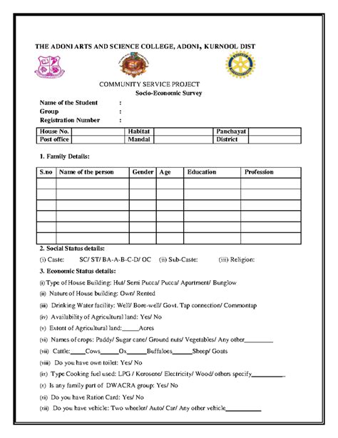 Csp Aasc Csp Guidelines The Adoni Arts And Science College Adoni Kurnool Dist Community