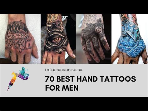Hand Tattoos For Men Ideas