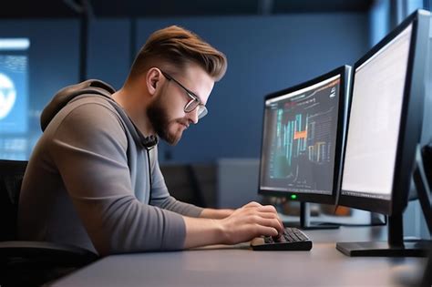 premium photo developing programming and coding technologies website