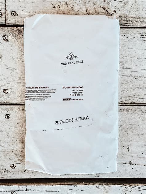 Sirloin Steak 1 16 18 Oz Steak Red Star Beef