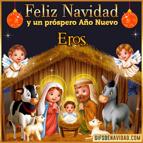 Feliz Navidad y próspero Año Nuevo Eros