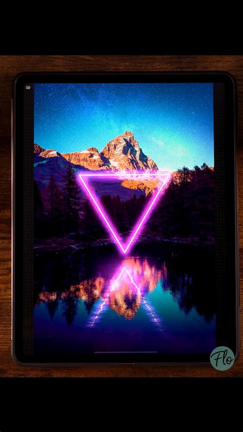 procreate photo manipulation glowing deer artofit