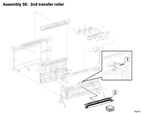 Lexmark X950 X952 X954 Parts Argecy