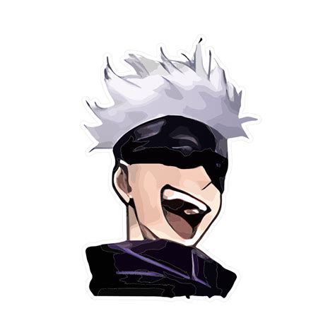 That Gojo Mojo Vibrant Vinyl Decal Kiss Cut Vinyl Sticker Jjk Etsy